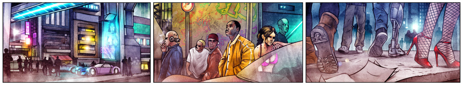 Meet Luke Molver: The Artistic Renegade Behind cyberpunkdreams ...